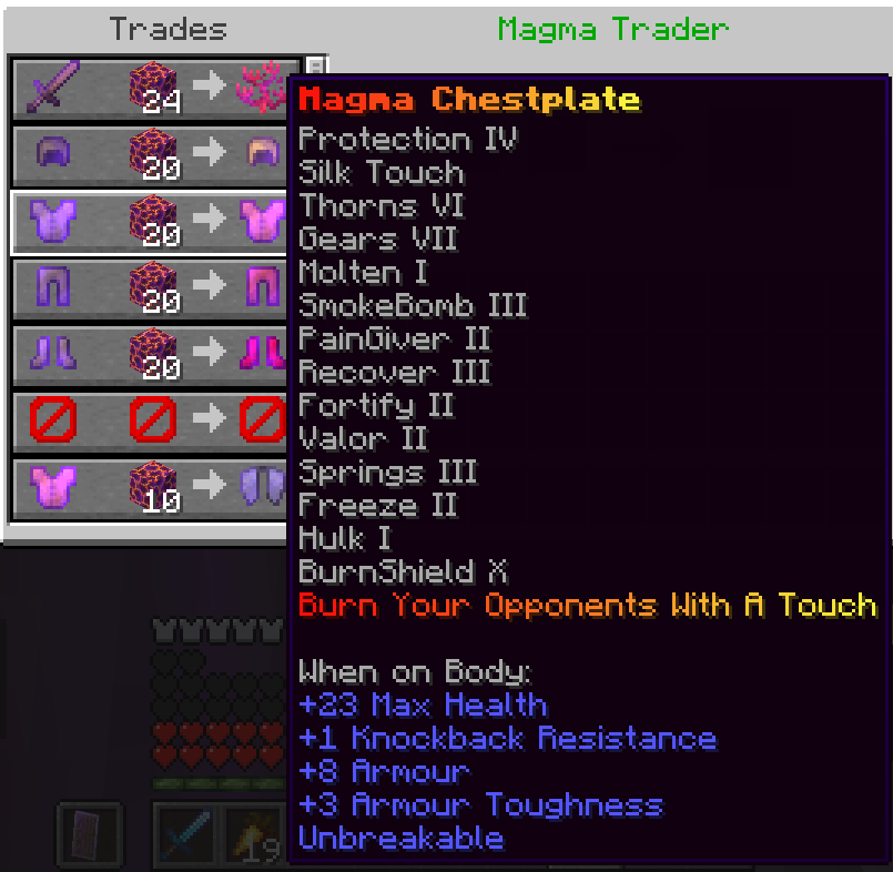 Magma Armor | Skylodge Wiki | Fandom