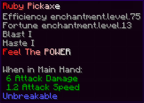 Ruby Pickaxe | Skylodge Wiki | Fandom