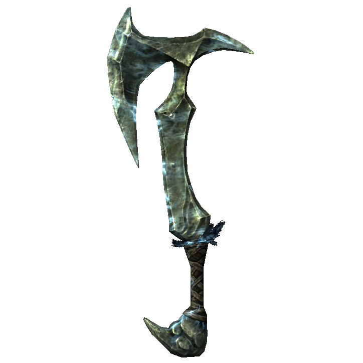 Orkische Kriegsaxt Des Eises Skyrim Wiki