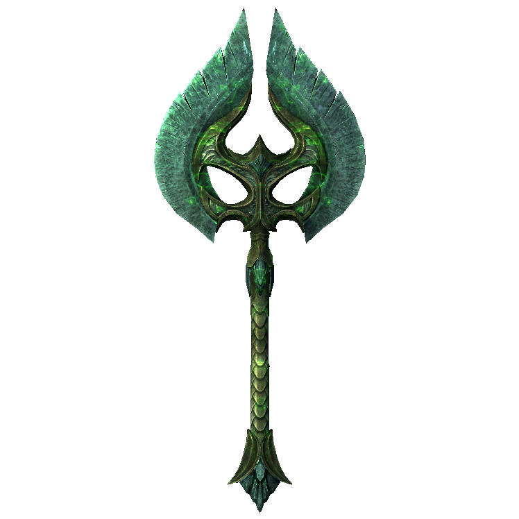 Vulkanglaskriegsaxt Der Unbeweglichkeit Skyrim Wiki