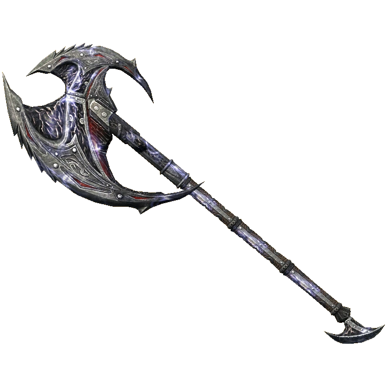Daedric Battleaxe of Thunderbolts - Skyrim Wiki