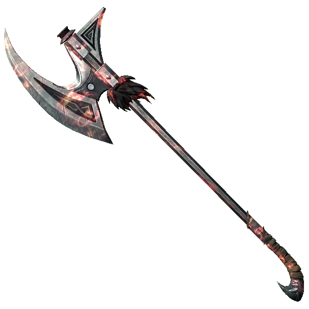 Nordic Battleaxe of Fire - Skyrim Wiki