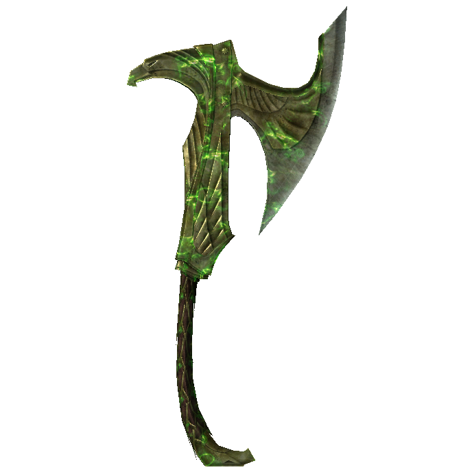 Elven War Axe Of Stunning Skyrim Wiki