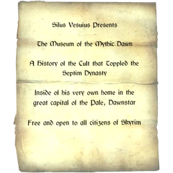 Museum Pamphlet - Skyrim Wiki