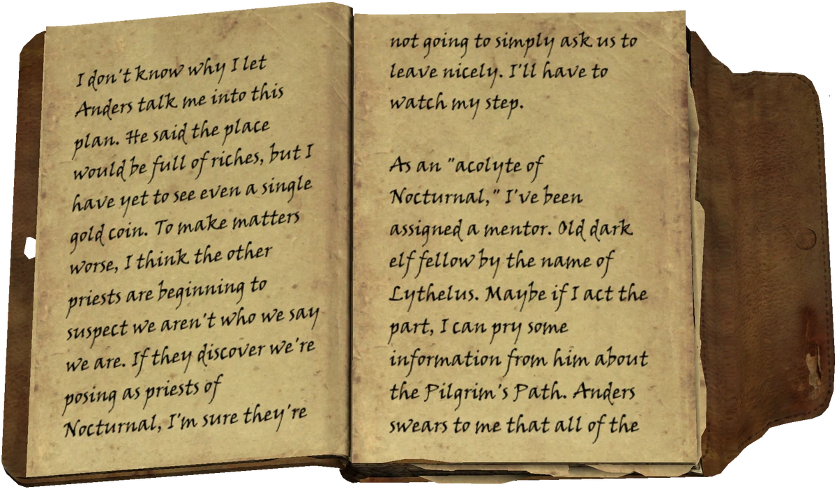 Nystrom's Journal - Skyrim Wiki
