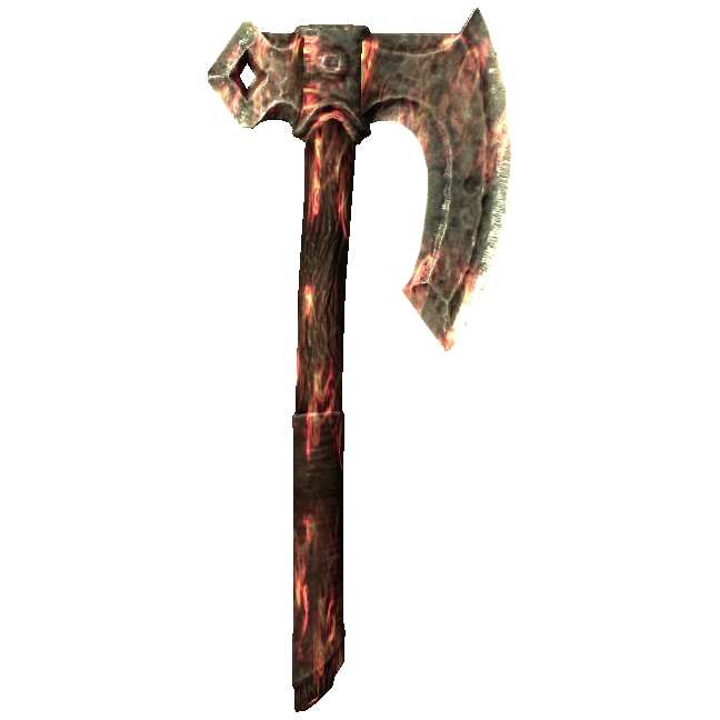 Iron War Axe of Scorching - Skyrim Wiki