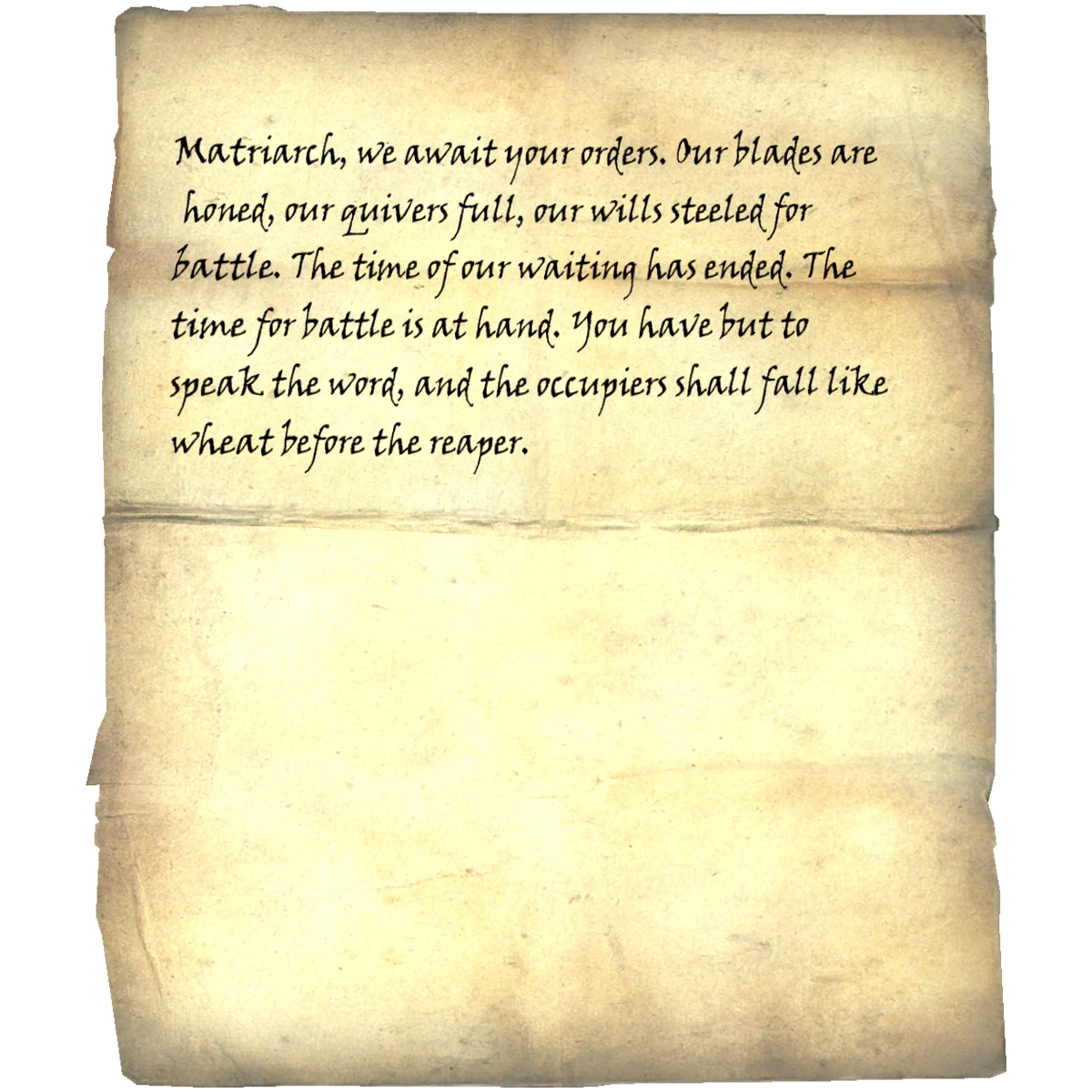 Forsworn Note - Skyrim Wiki