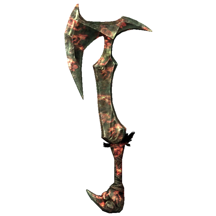 Orcish War Axe of Burning - Skyrim Wiki
