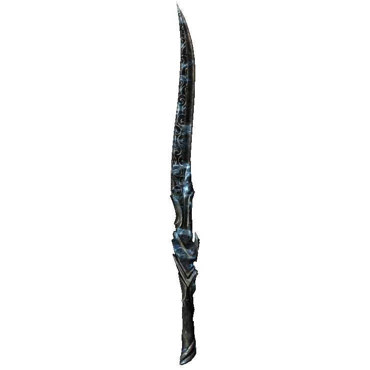 Ebony Sword of Blizzards - Skyrim Wiki
