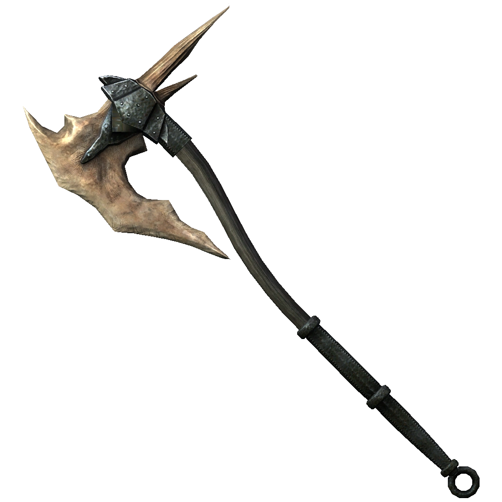 Dragonbone Battleaxe - Skyrim Wiki