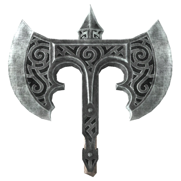 Broken Steel Battle Axe Head - Skyrim Wiki