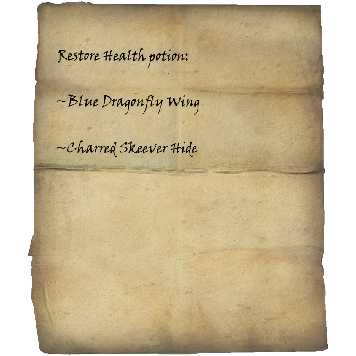 Restore Health Potion Recipe Skyrim Wiki Restore Health Potion Recipe Skyrim Wiki