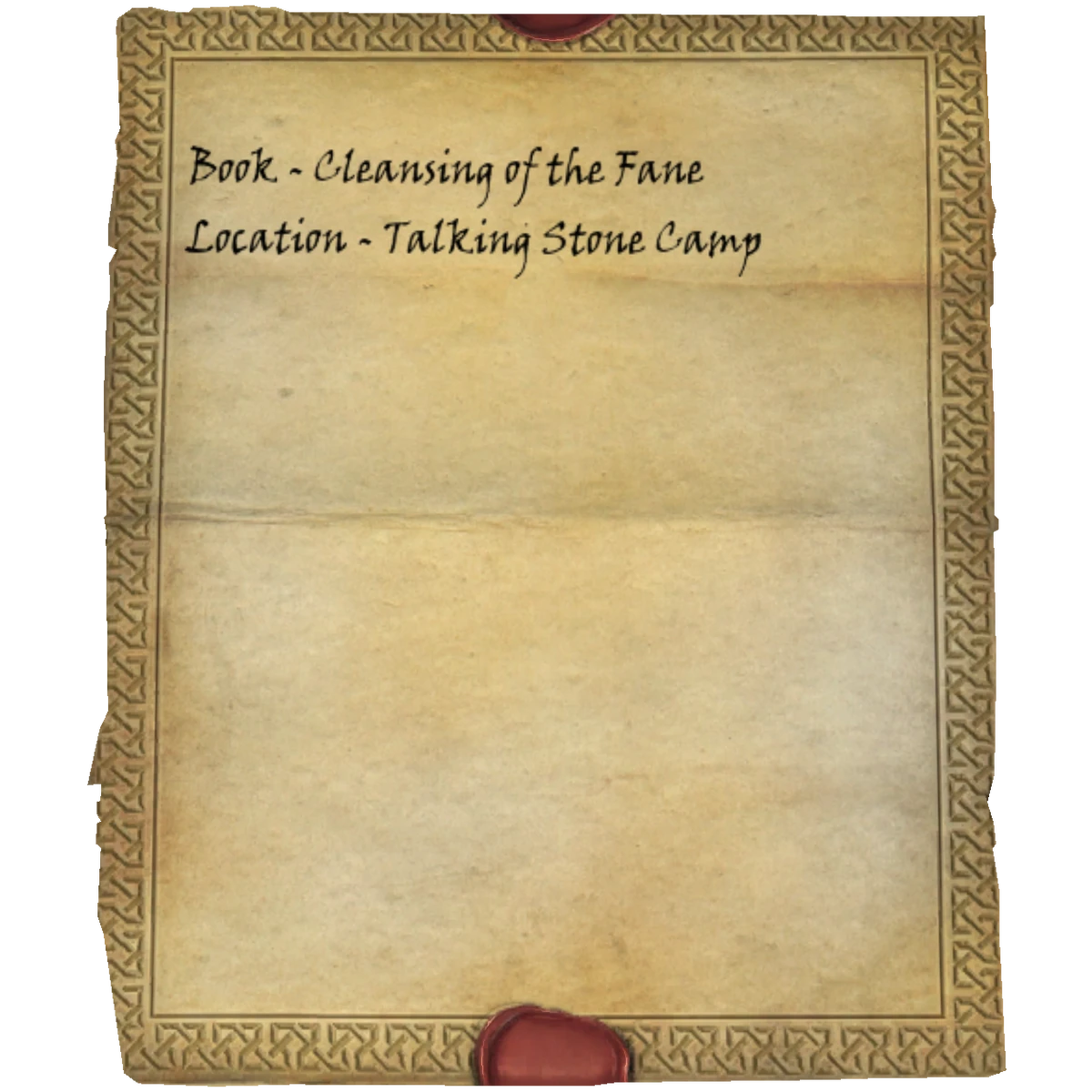 Urag's Note - Skyrim Wiki