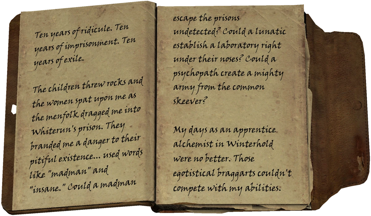 Hamelyn's Journal - Skyrim Wiki
