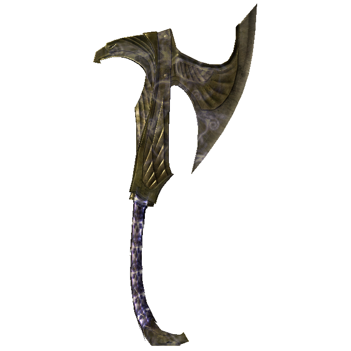 Elven War Axe Of Shocks Skyrim Wiki