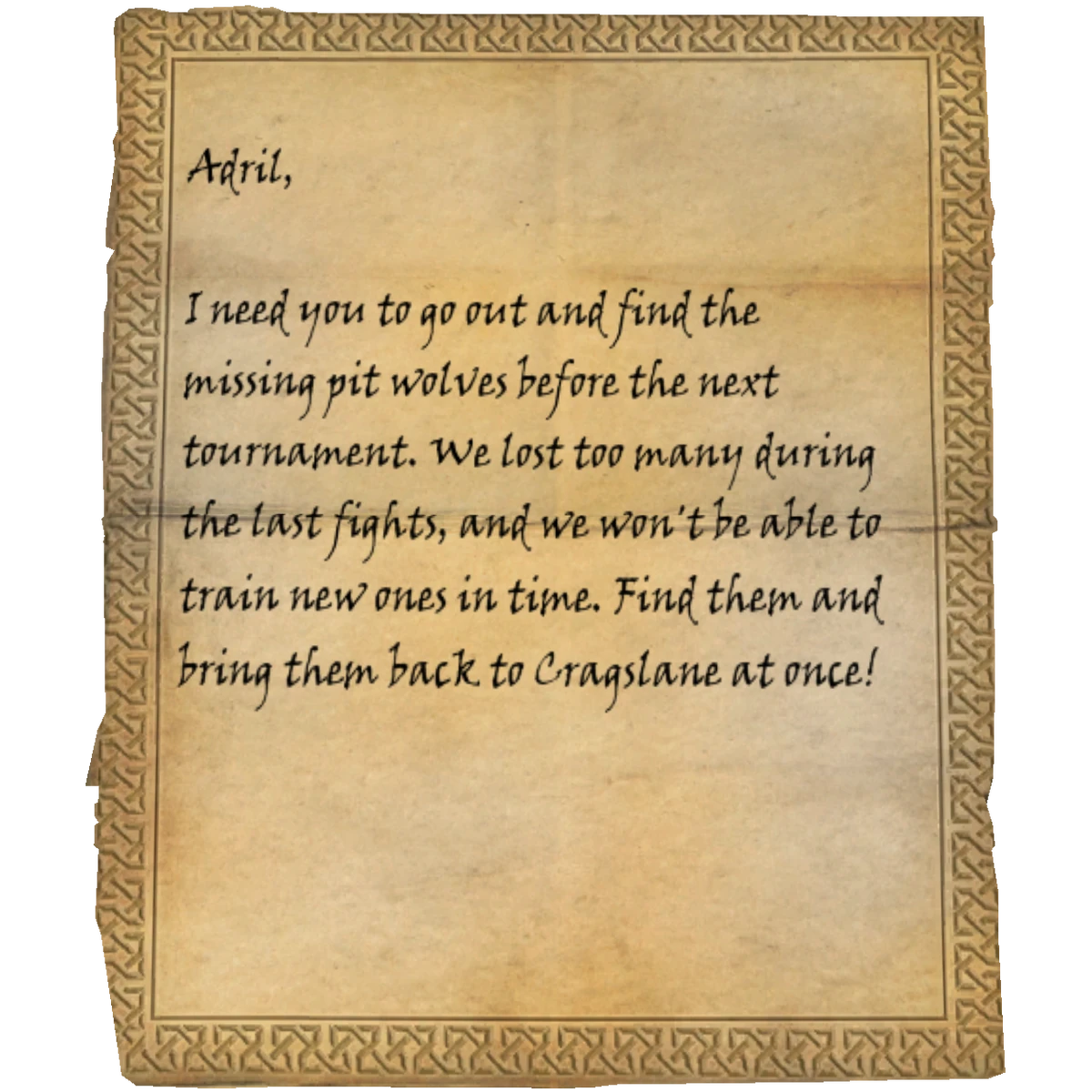 Small Note - Skyrim Wiki