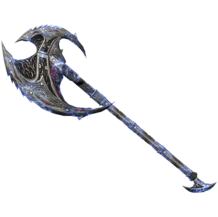 Hallowed Daedric Battleaxe Skyrim Wiki