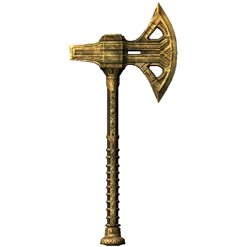 Dwarven War Axe - Skyrim Wiki