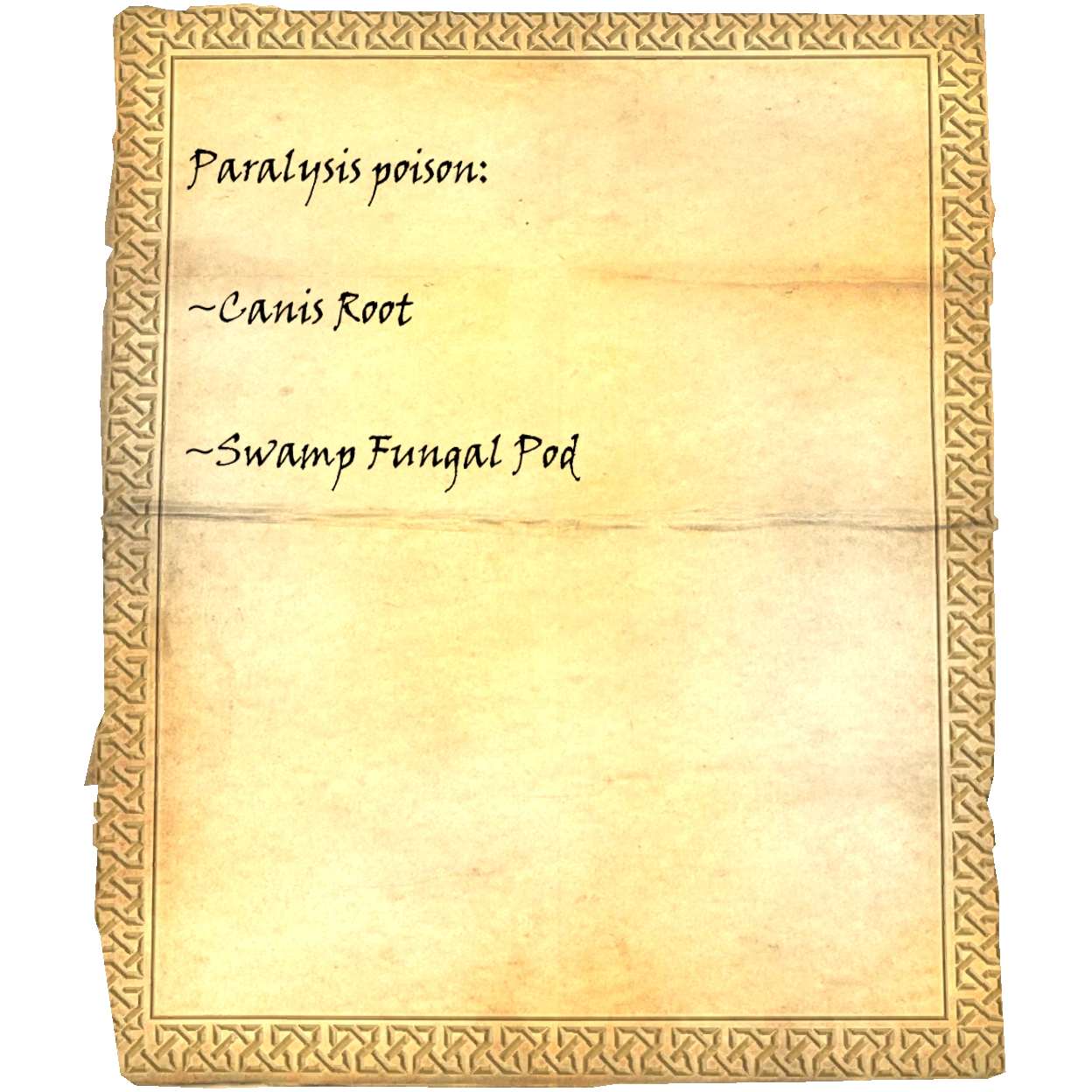 Skyrim Best Paralysis Poison Recipe | Deporecipe.co