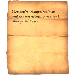 Letter from Ralis Sedarys 3 - Skyrim Wiki