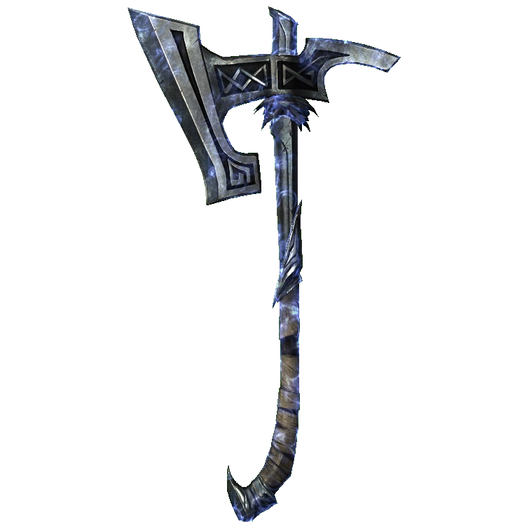 Hallowed Nordic War Axe - Skyrim Wiki