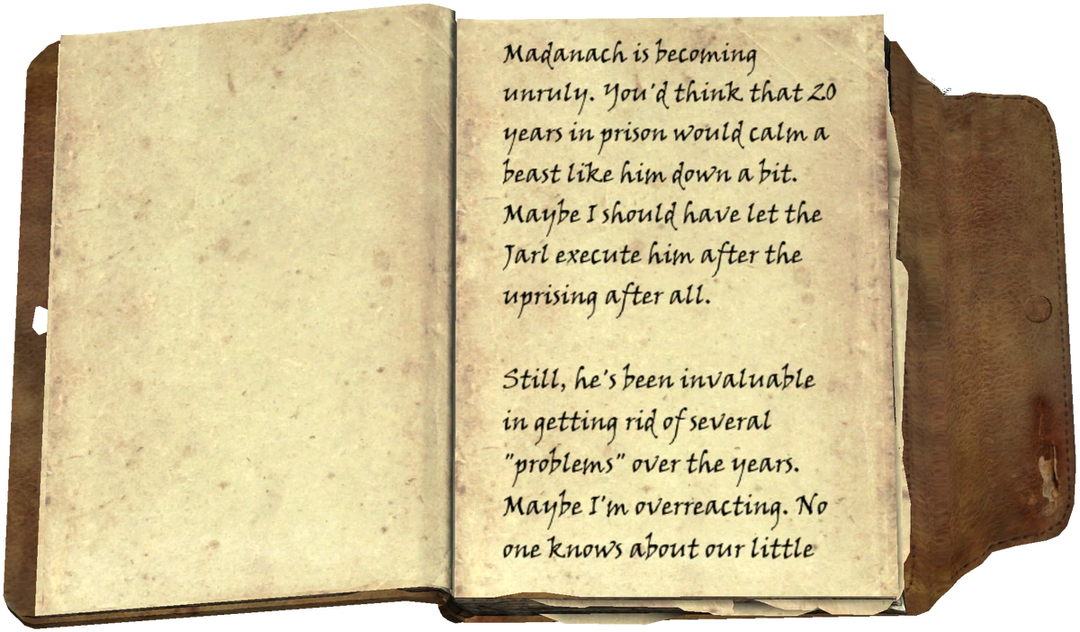 Thonar's Journal - Skyrim Wiki