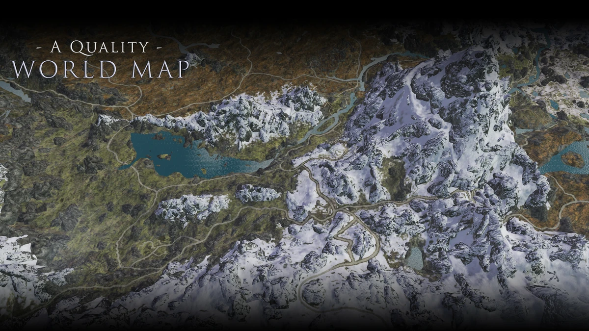 A Quality World Map | Skyrim mods Wiki | Fandom