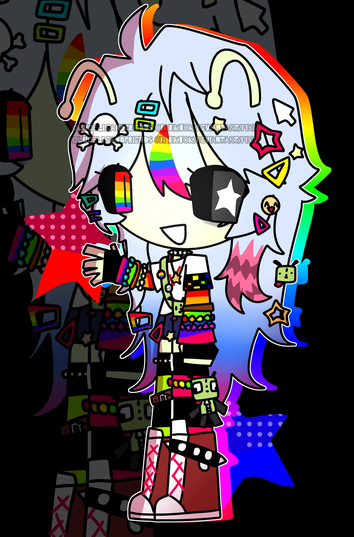 Rainbow Scenecore Sky | Skyverse Wiki | Fandom