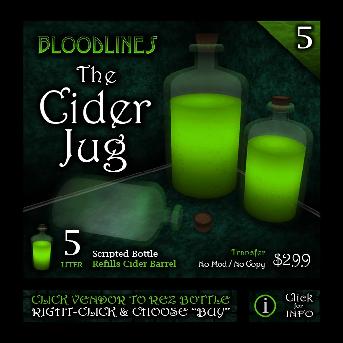 The Cider Jug | SL Bloodlines Wiki | Fandom