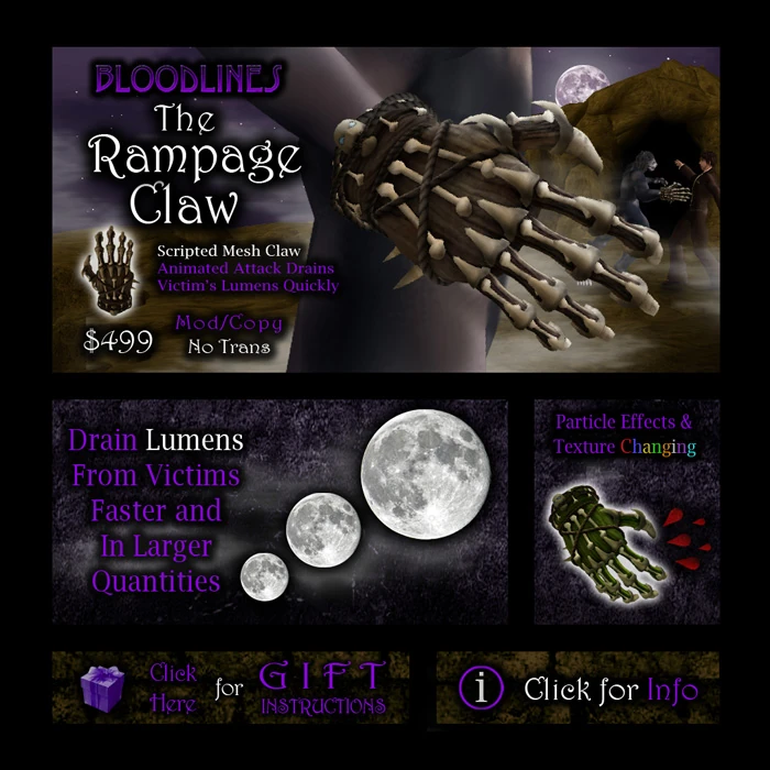 The Rampage Claw | SL Bloodlines Wiki | Fandom