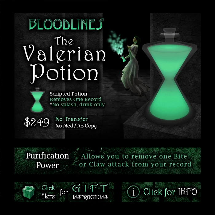 The Valerian Potion | SL Bloodlines Wiki | Fandom