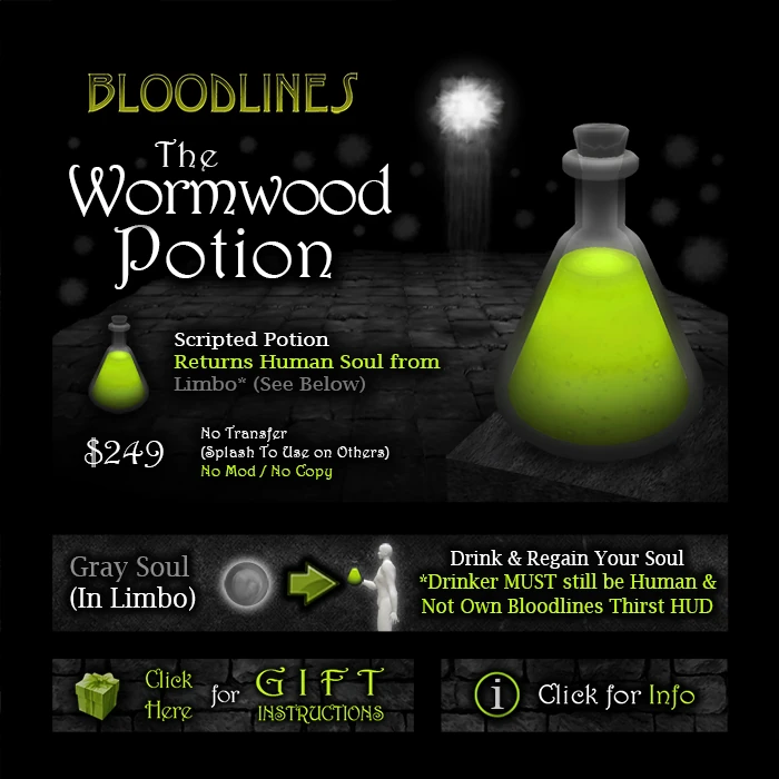 The Wormwood Potion | SL Bloodlines Wiki | Fandom