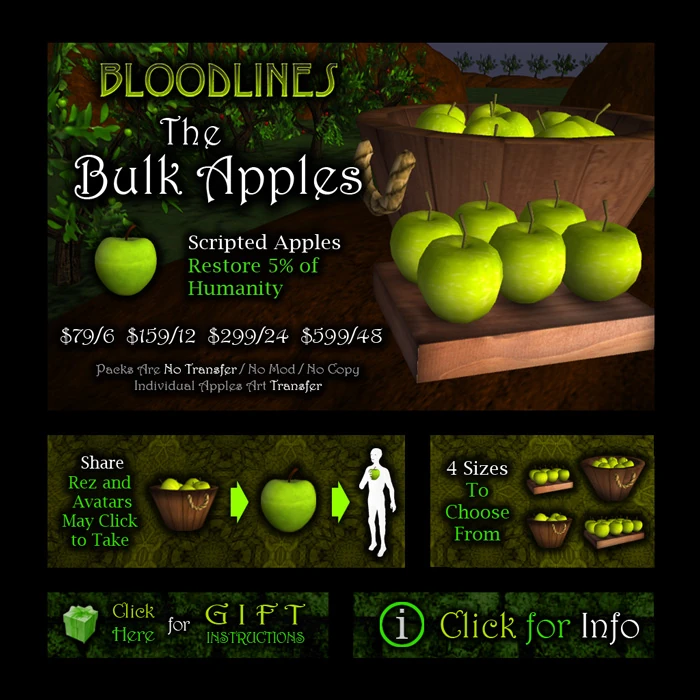 The Bulk Apples | SL Bloodlines Wiki | Fandom
