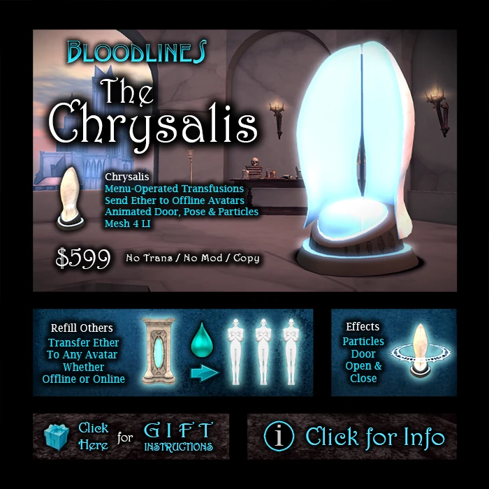 The Chrysalis | SL Bloodlines Wiki | Fandom