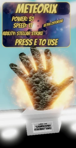 Meteorix | Slap Battles Remake Wiki | Fandom