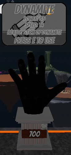 Dynamite | Slap Battles: Scratch Wiki | Fandom