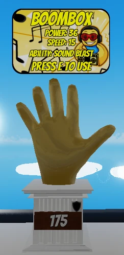 Boombox | Slap Battles: Scratch Wiki | Fandom