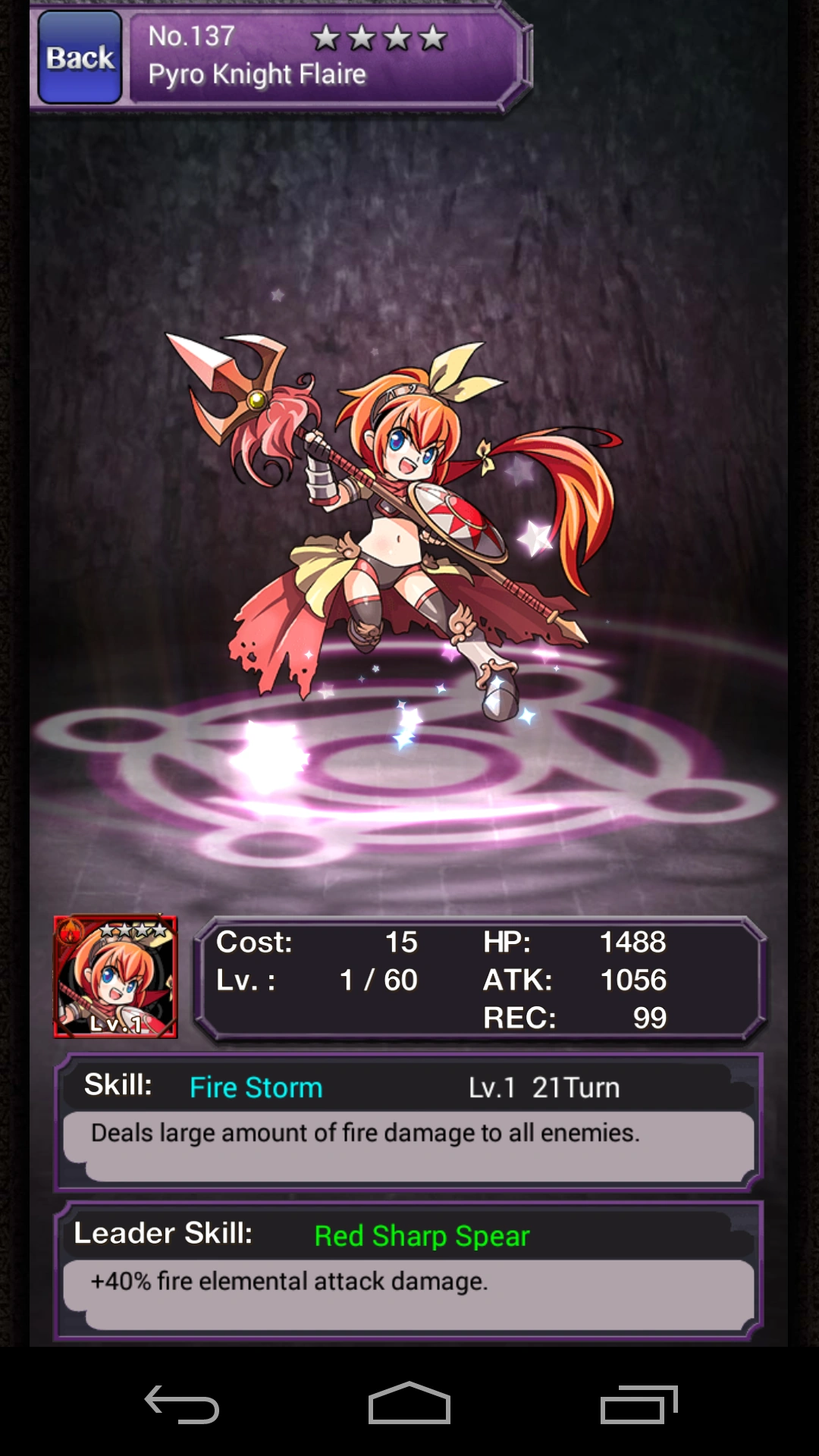 Pyro Knight Flaire | Slash of the Dragoon Wiki | Fandom