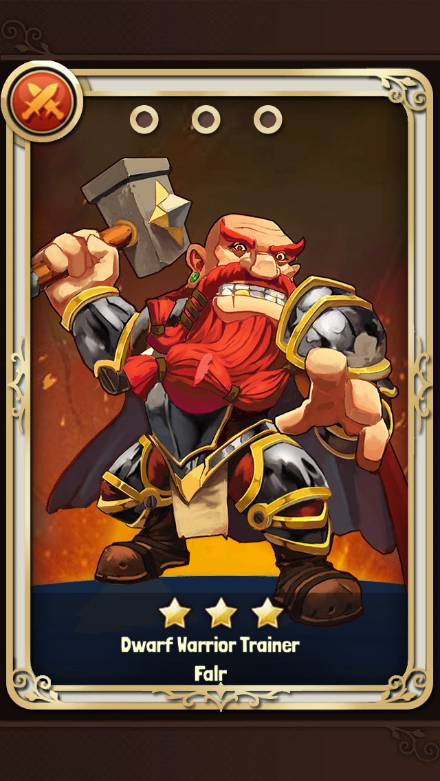 Falr - Dwarf Warrior Trainer | Slash Saga Wiki | Fandom
