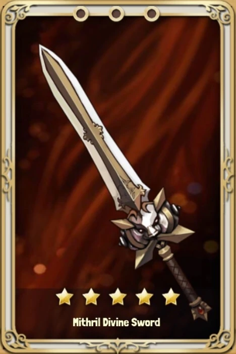 Mithril Divine Sword | Slash Saga Wiki | Fandom