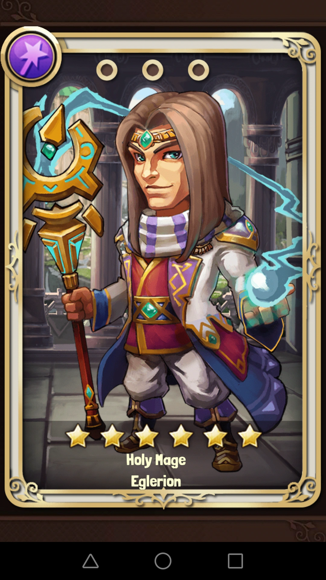 Eglerion - Holy Mage | Slash Saga Wiki | Fandom