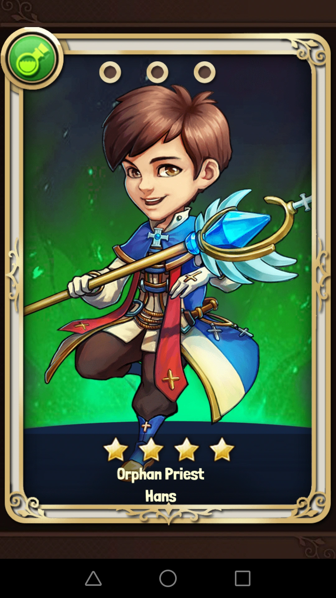 Hans - Orphan Priest | Slash Saga Wiki | Fandom