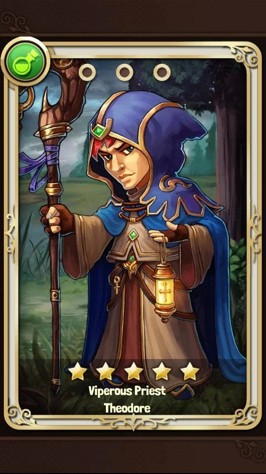 Theodore - Viperous Priest | Slash Saga Wiki | Fandom