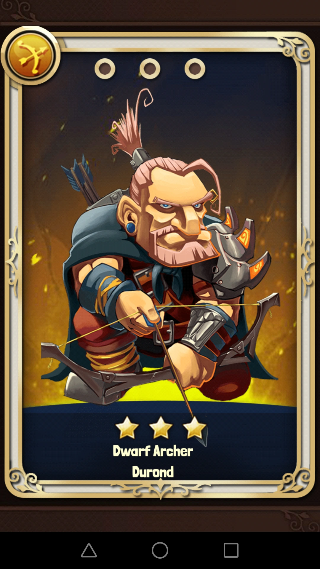 Durond - Dwarf Archer | Slash Saga Wiki | Fandom