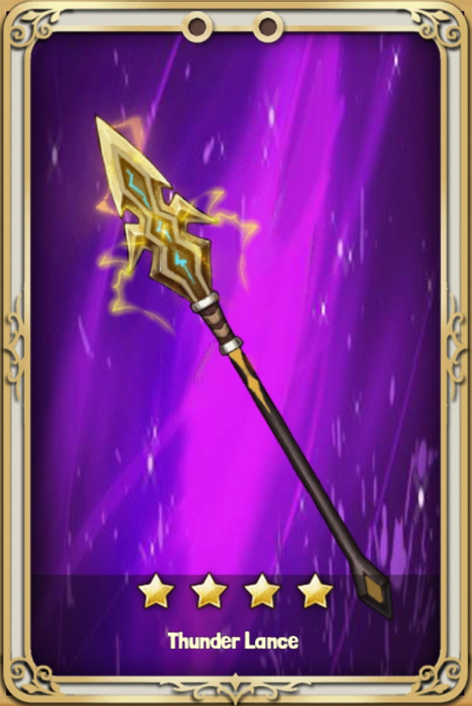 Thunder Lance | Slash Saga Wiki | Fandom