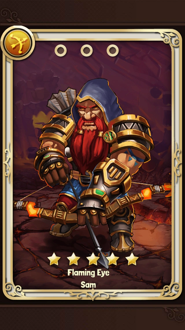 Sam - Flaming Eye | Slash Saga Wiki | Fandom