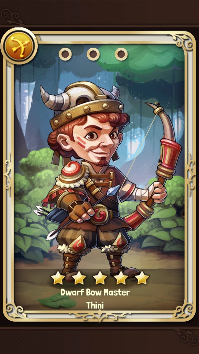 Thini - Dwarf Bow Master | Slash Saga Wiki | Fandom