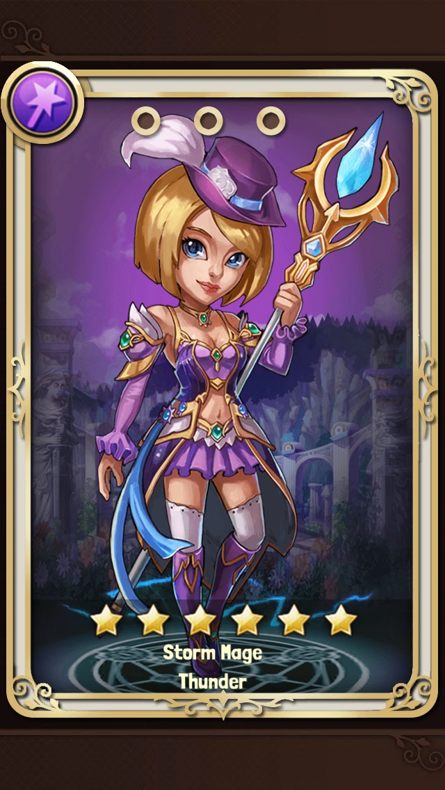 Thunder - Storm Mage | Slash Saga Wiki | Fandom