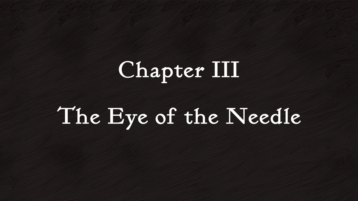 Chapter III: The Eye of the Needle | Slay the Princess Wiki | Fandom
