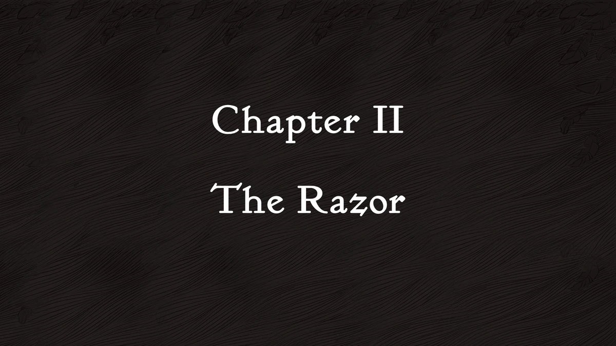 Chapter II: The Razor | Slay the Princess Wiki | Fandom